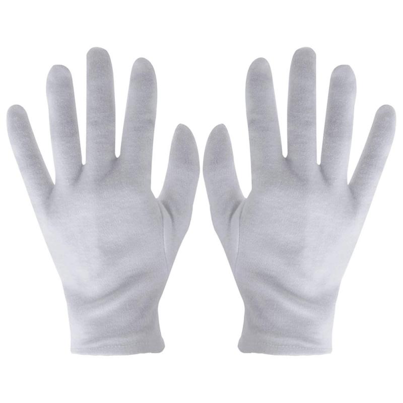 100% Organic Cotton Gloves for intensive skin treatment + protection ...